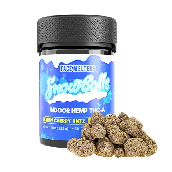 Maui Labs Face Melters Snow Balls THC-A Flower | 3.5g – Green Cannabisco